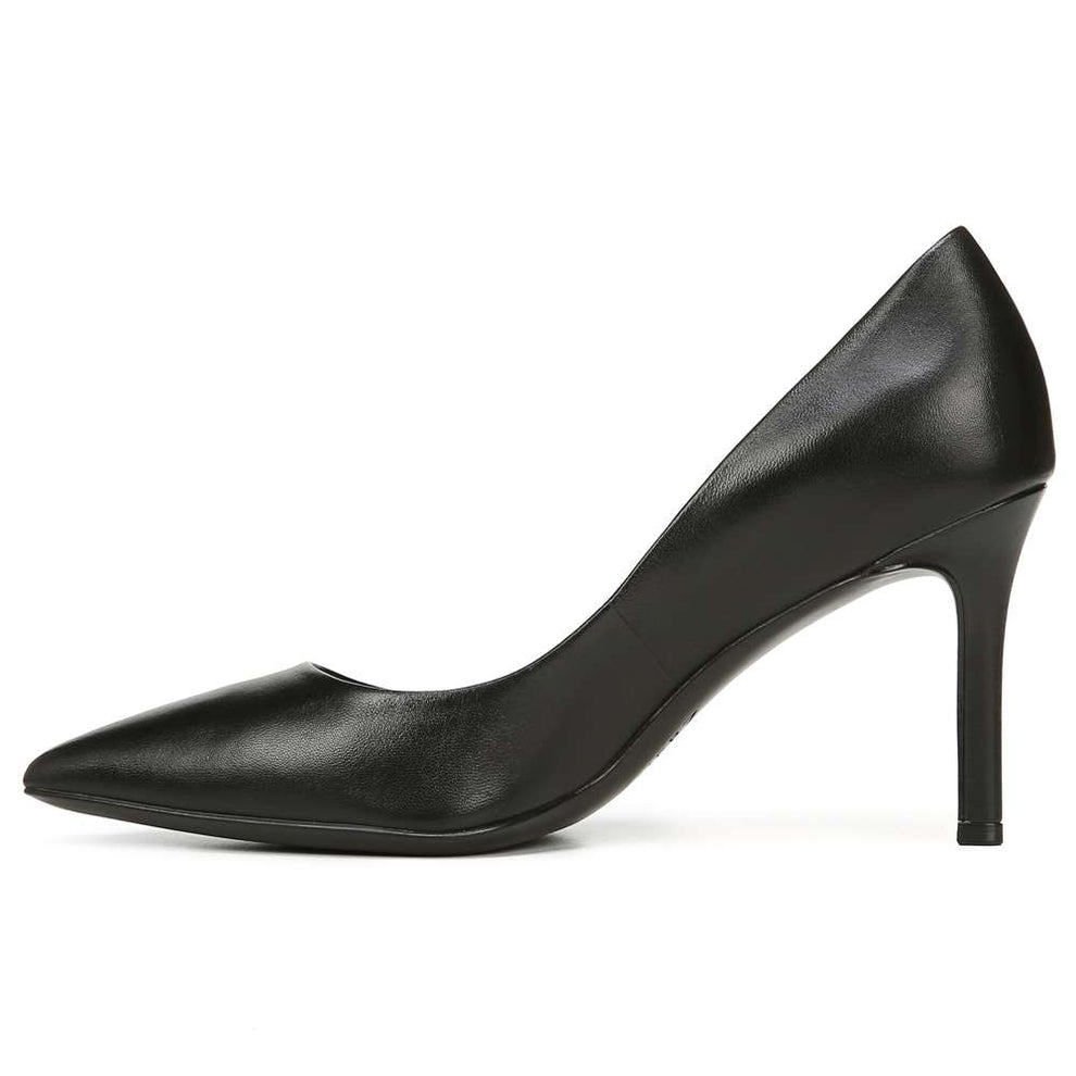 Anna Pump - Black Leather – Naturalizer