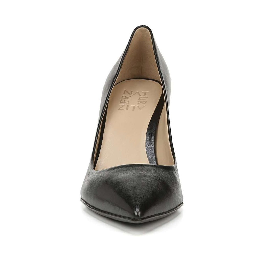 Anna Pump - Black Leather – Naturalizer