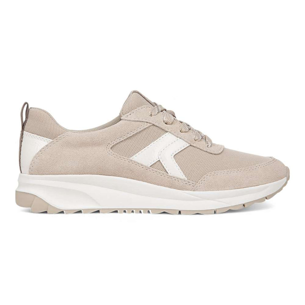 Shay Jogger Lace-Up Sneaker - White/Beige – Naturalizer