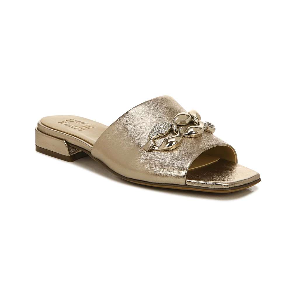 Angie Dress Slide Sandal - Warm Silver – Naturalizer