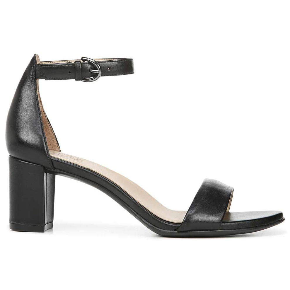 Vera Dress Sandal Black Leather Naturalizer