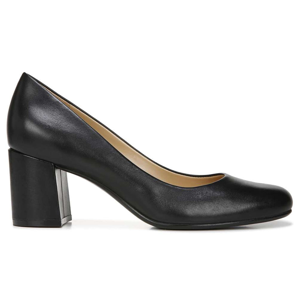 Whitney Block Heel - Black – Naturalizer