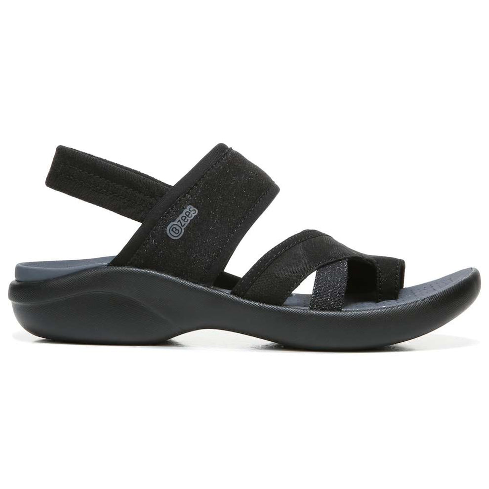Call Me Sandal - Black Fabric – Naturalizer